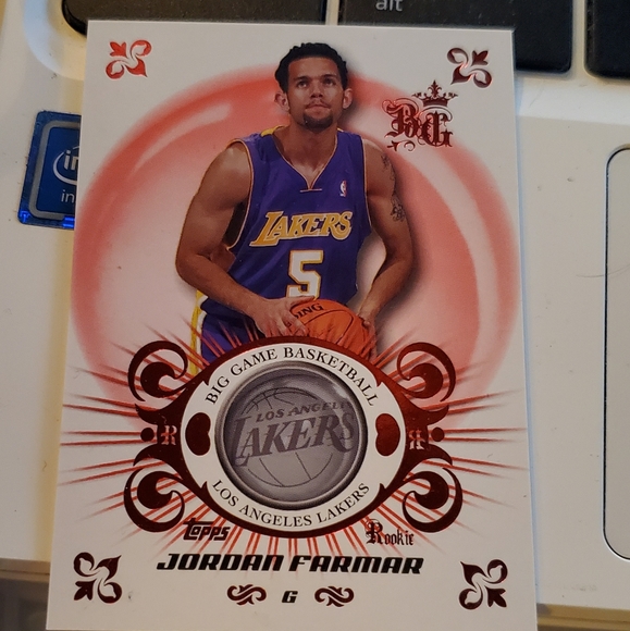 Other | Jordan Farmar Basketball Card | Poshmark